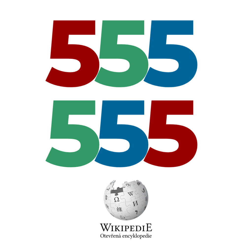 The Czech Wikipedia has reached another milestone: 555,555 articles ...